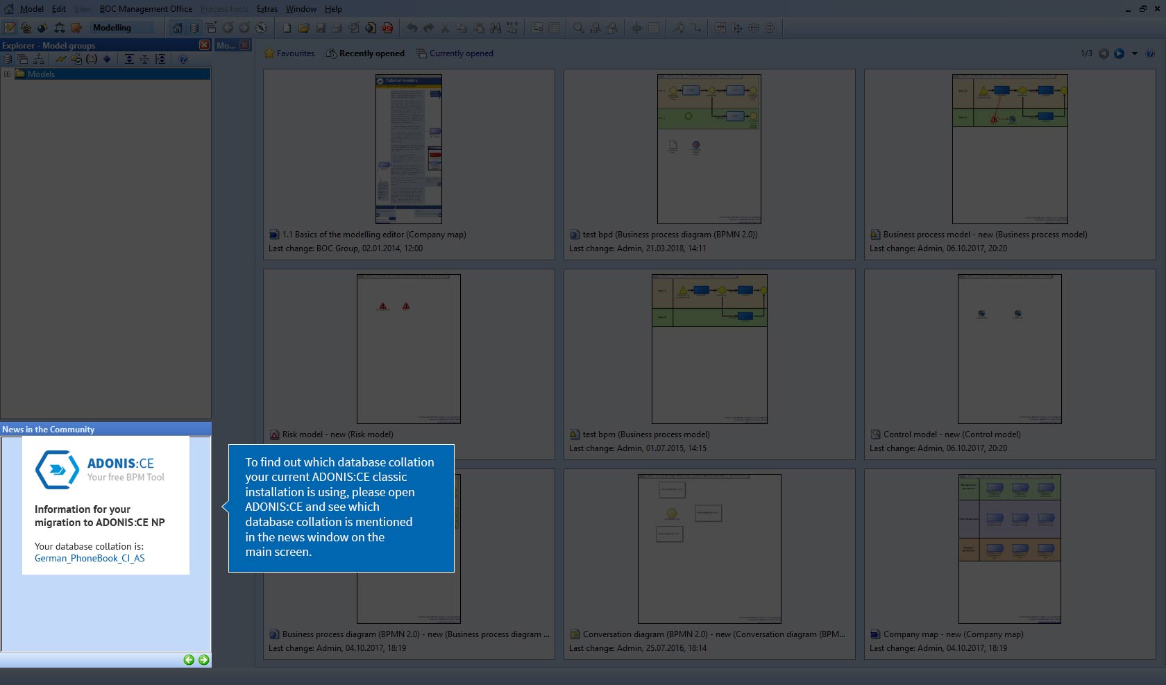ADONIS:Community Edition – Account Registration