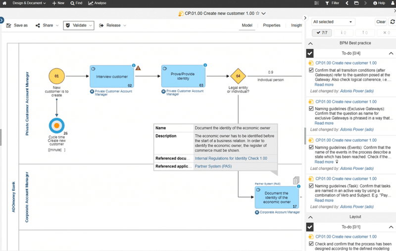 Herramienta BPM Gratis - ADONIS: Community Edition